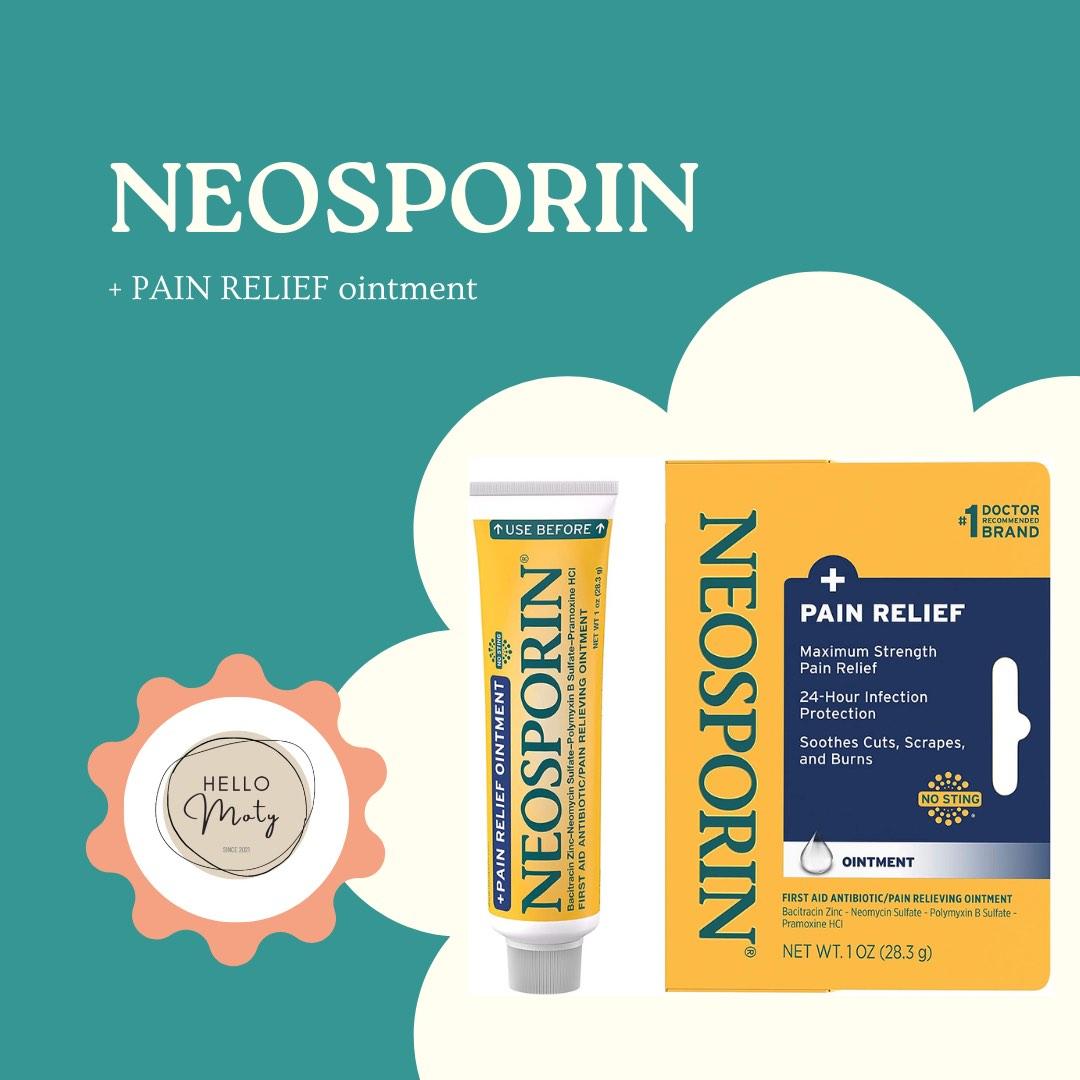 Neosporin Dual Action + Pain Relief Protection Maximum Strength ...