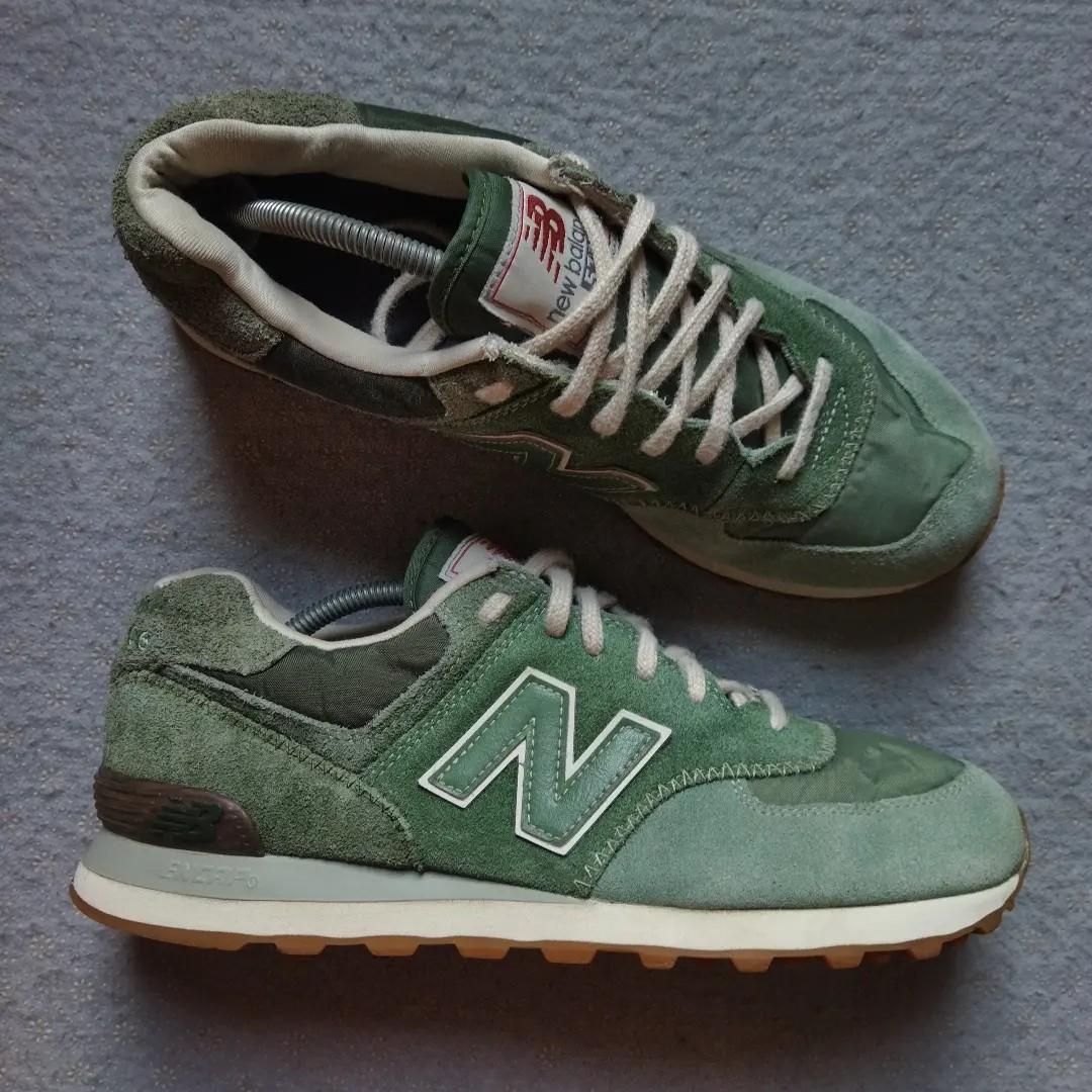 New balance 574 original, Fesyen Pria, Sepatu , Sneakers di Carousell