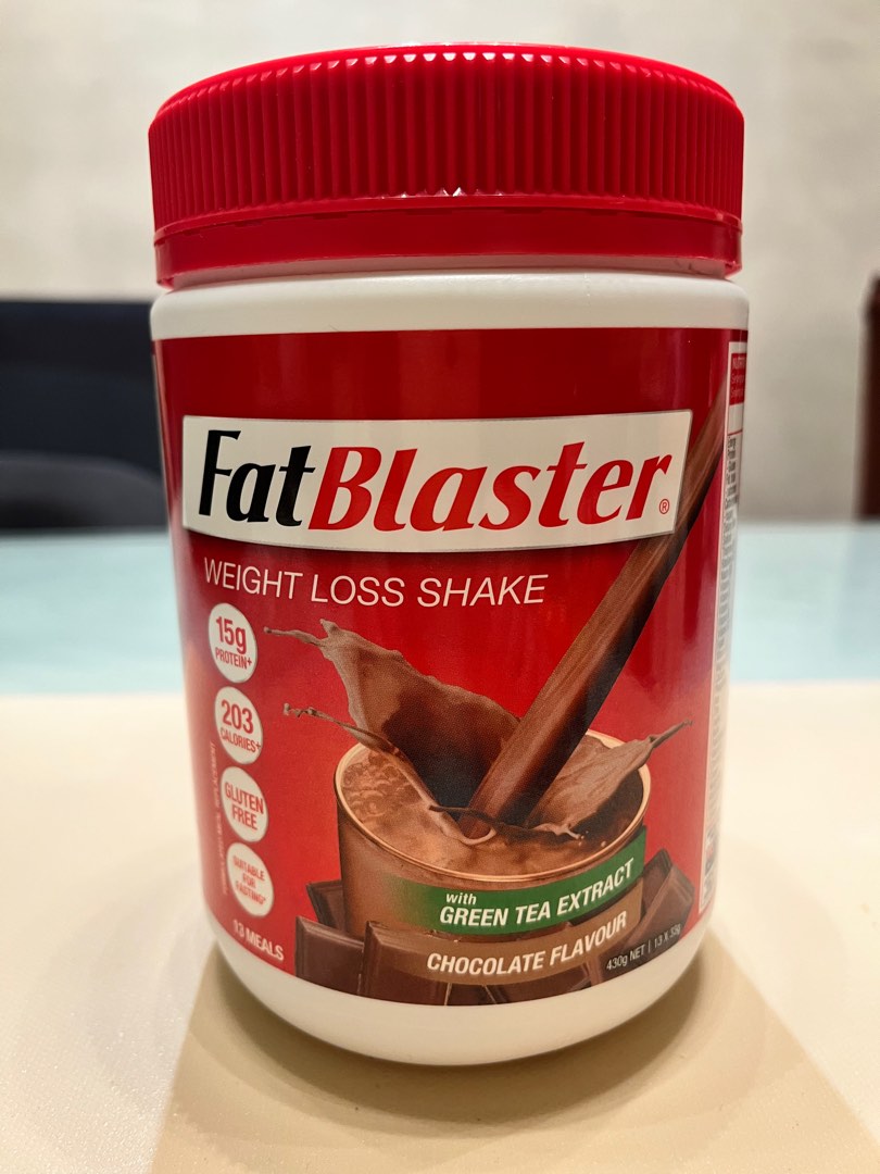 [NEW] Fat Blaster Weight Loss Shake 430g - Chocolate Flavour, Kesehatan & Kecantikan, Kulit ...