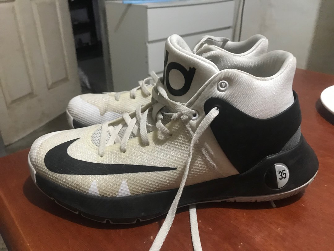 Nike KD Trey IV TB White, Men's Fashion, Footwear, Sneakers on Carousell