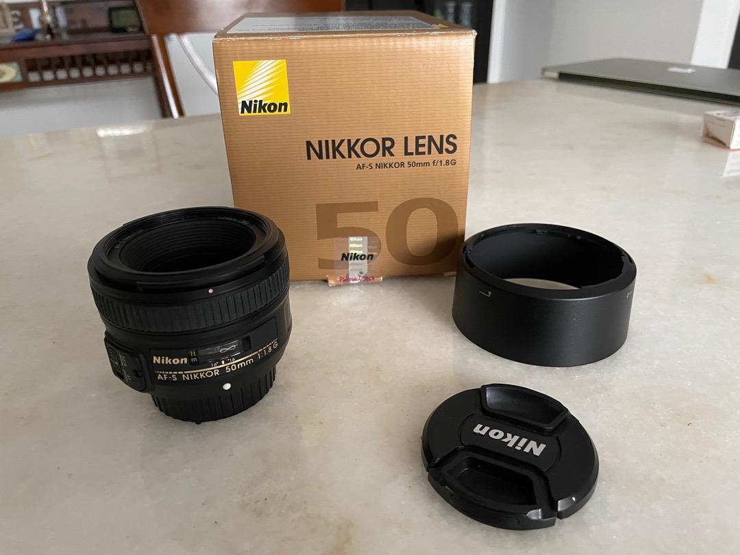 Nikkor Lens, 50mm, f 1.8, Photography, Lens & Kits on Carousell