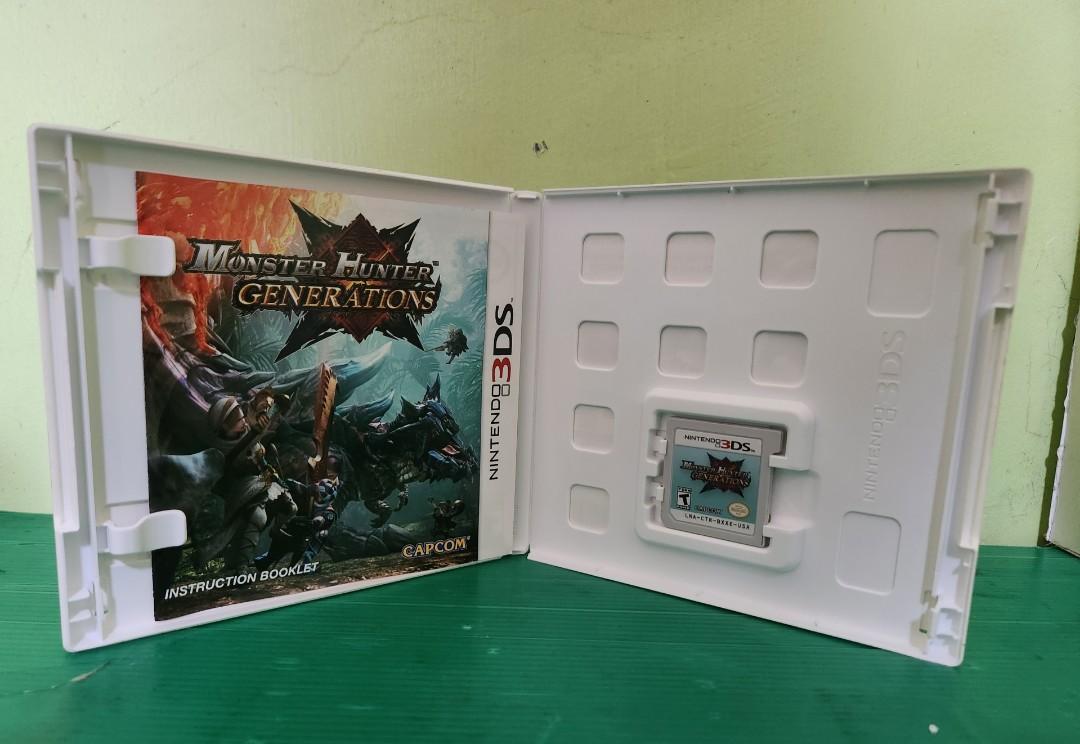 Original Nintendo 3DS Monster Hunter Generations Genuine Video Game ...