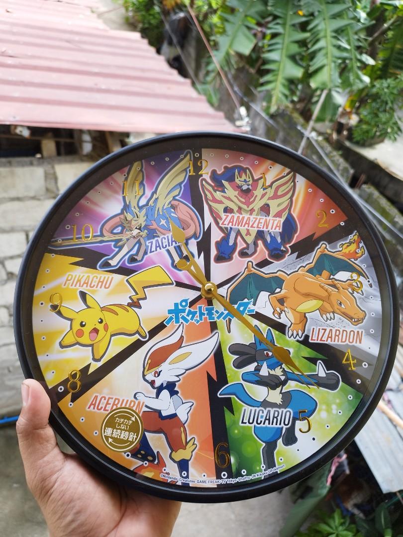 Nintendo T'S FACTORY Pokemon Index Wall Clock Cool with original box ...