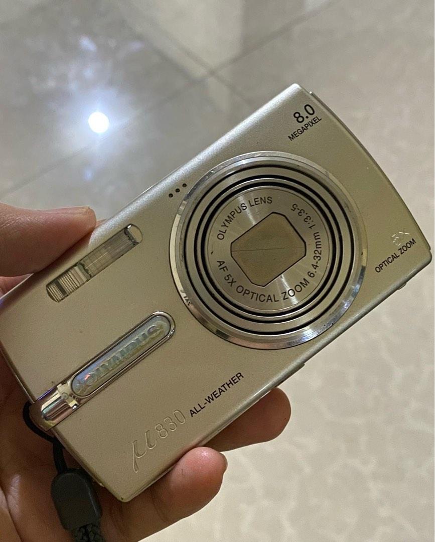 OLYMPUS MJU 830 VINTAGE AND RARE DIGICAM - WITH TOPAK ISSUE ...