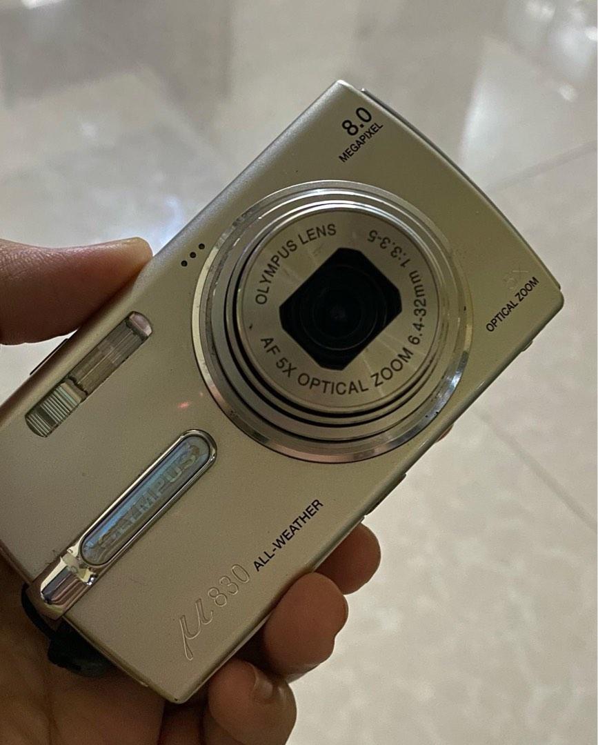 OLYMPUS MJU 830 VINTAGE AND RARE DIGICAM - WITH TOPAK ISSUE ...