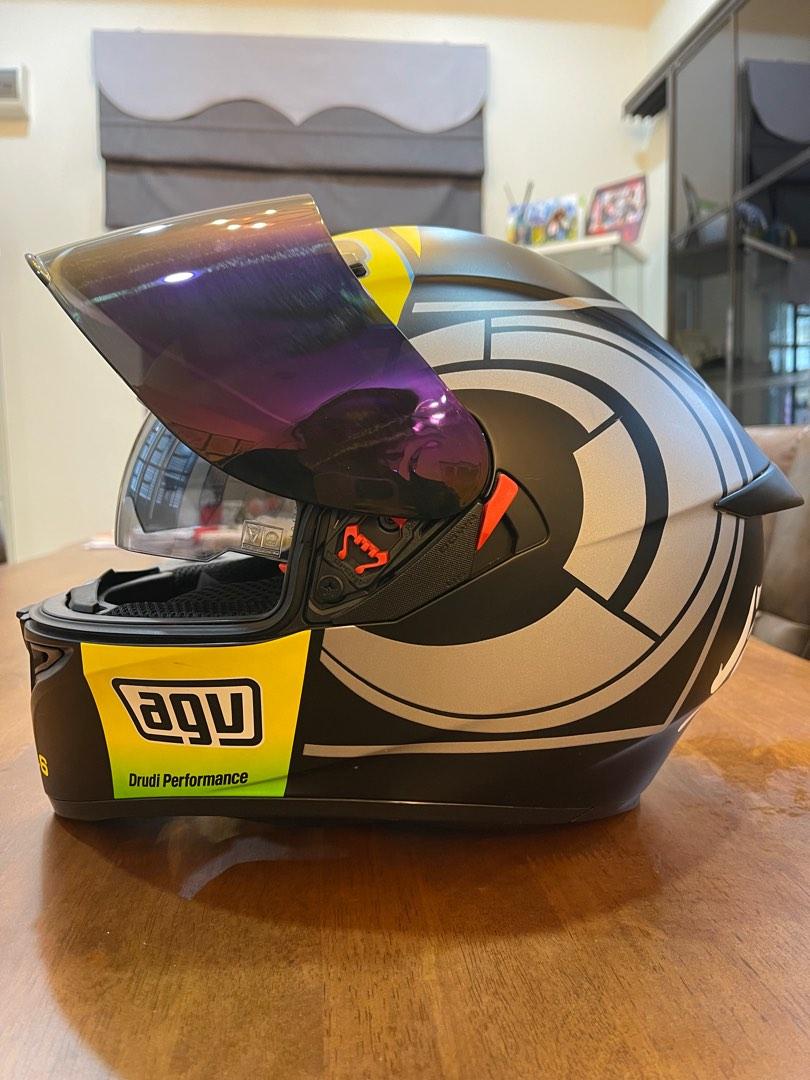 ORIGINAL AGV VR/46 DRUDI PERFORMANCE FULL FACE HELMET, Motorbikes on ...