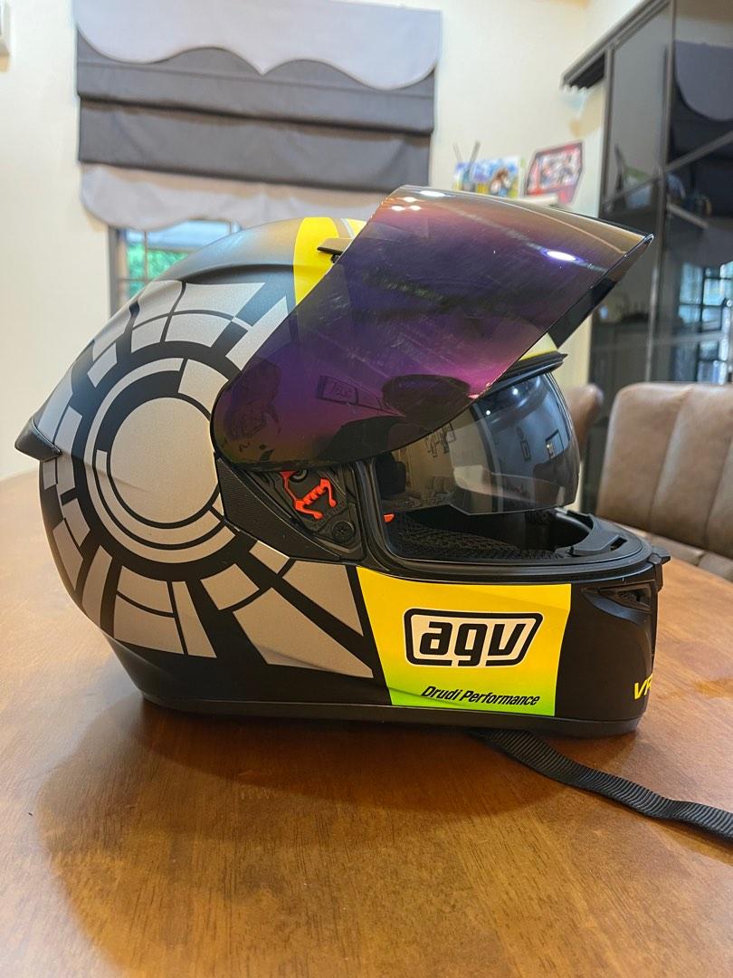 ORIGINAL AGV VR/46 DRUDI PERFORMANCE FULL FACE HELMET, Motorbikes on ...