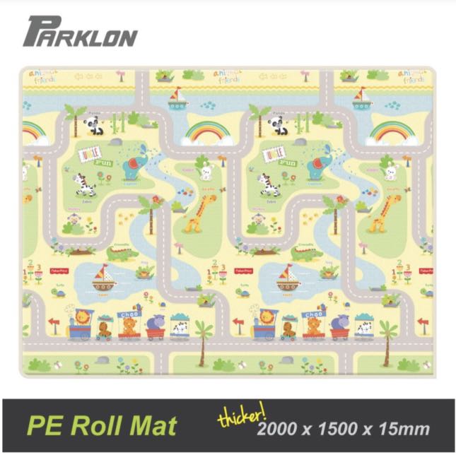 Parklon Single Sided PE Roll Playmat, Babies & Kids, Infant Playtime on ...