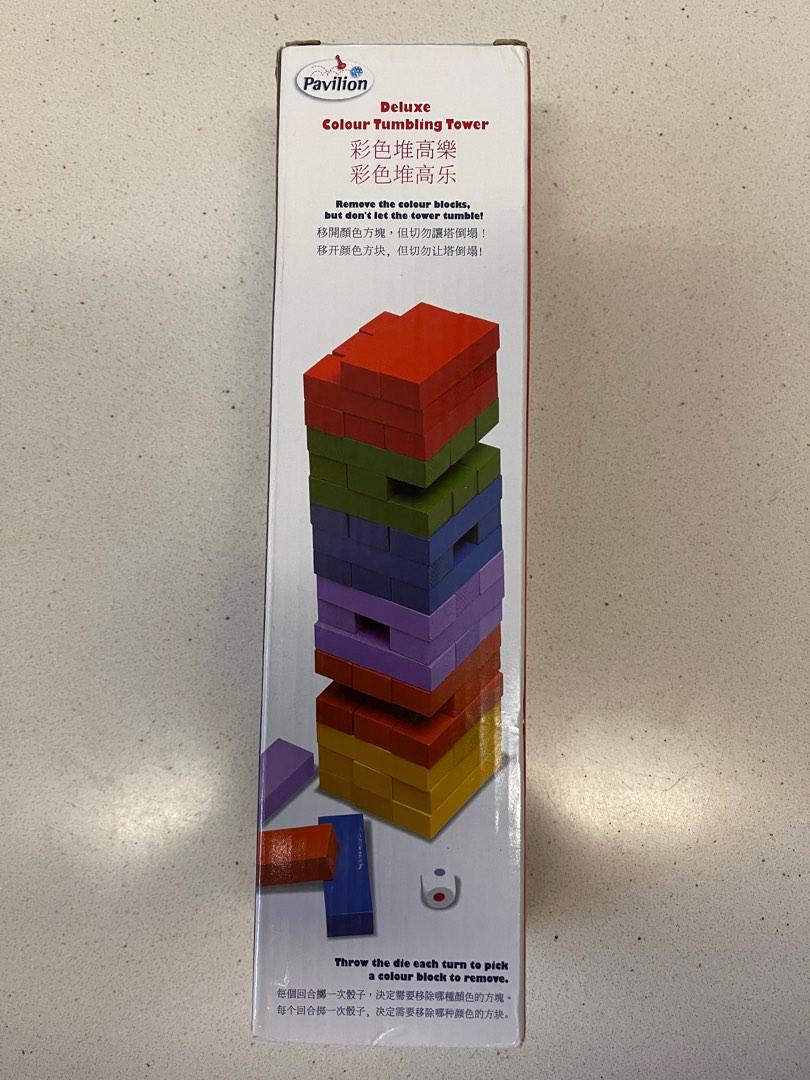 Pavilion Deluxe Colour Tumbling Tower, Hobbies & Toys, Toys & Games on ...