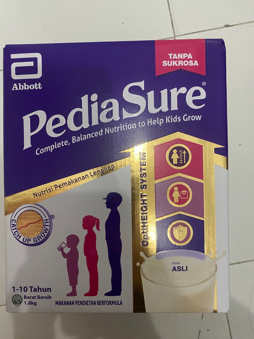 Pediasure Original 0% Sucrose 1.8Kg, Babies & Kids, Nursing & Feeding ...