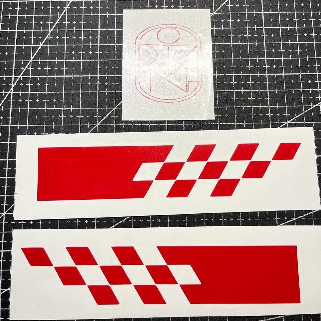 Personalised Logo Name Designs in Die-Cut Vinyl Decal Sticker ...