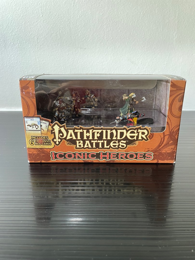 Pathfinder Battles: Iconic Heroes Set 4, Hobbies & Toys, Toys & Games ...