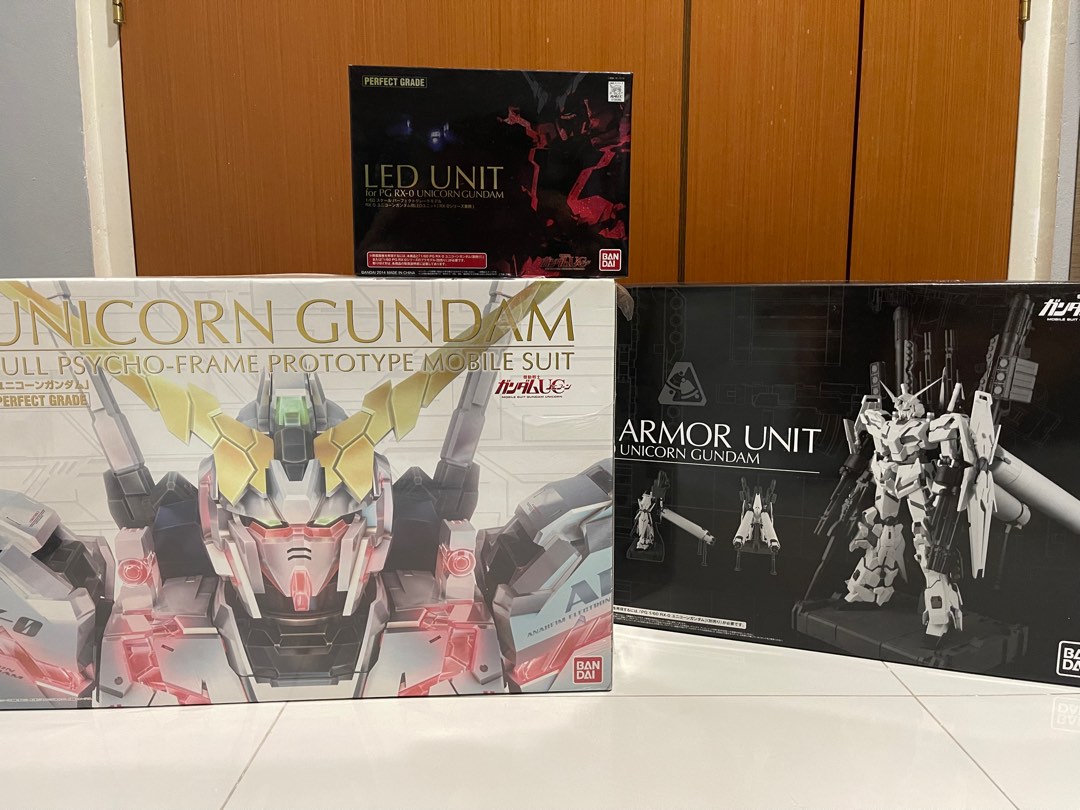 PG Unicorn, Full Armor Unit , LED unit for PG, Hobbies & Toys, Toys ...
