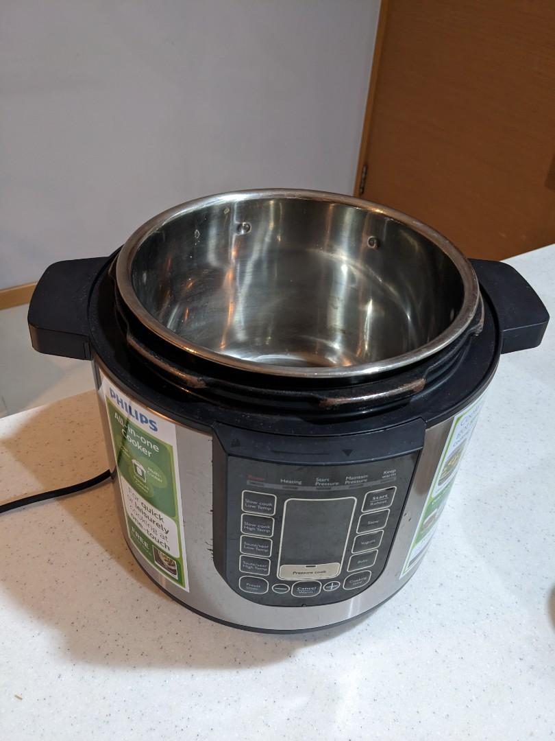 Philips Cooker + Stainless steel inner pot!, TV & Home Appliances ...