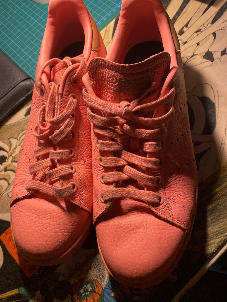 Pink Stan Smith (Adidas) (can nego), Men's Fashion, Footwear, Sneakers ...