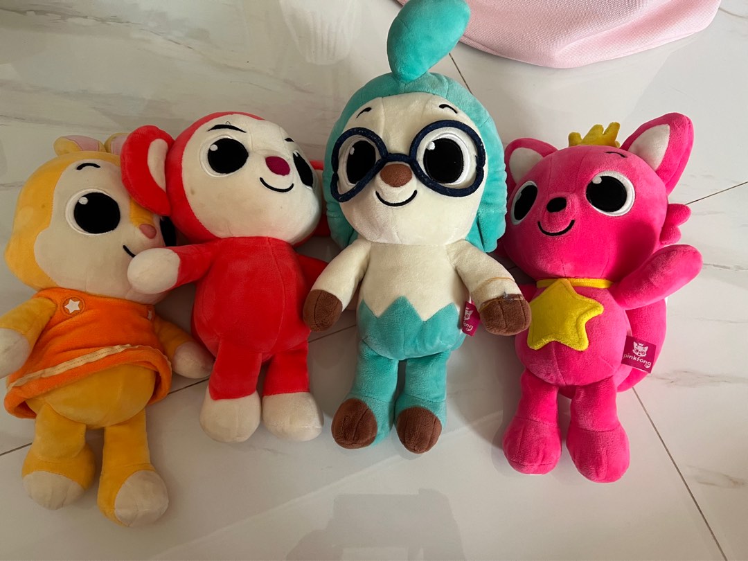 Pinkfong & Friends soft toys!, Babies & Kids, Infant Playtime on Carousell