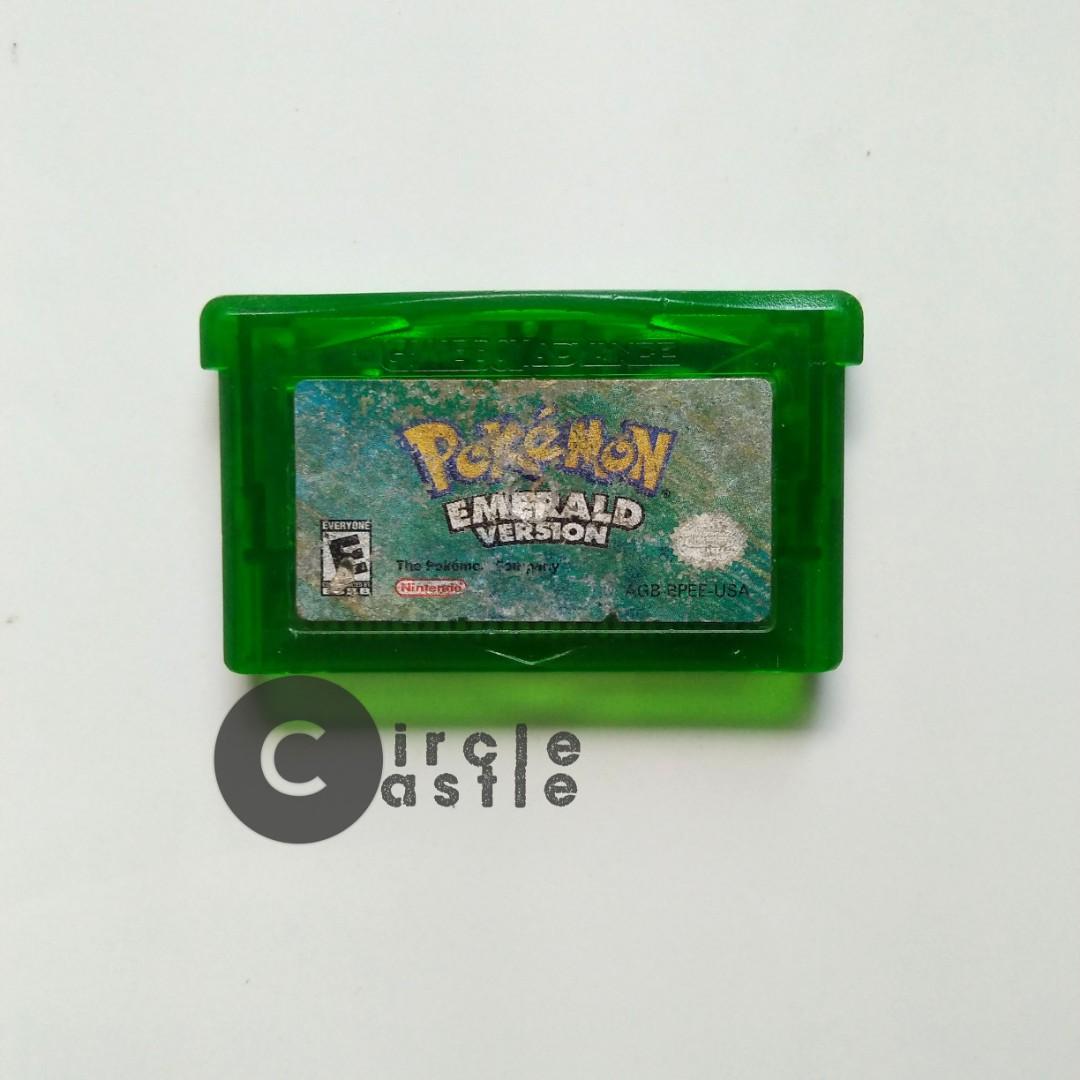 Pokemon Emerald for Gameboy Advance GBA on Carousell