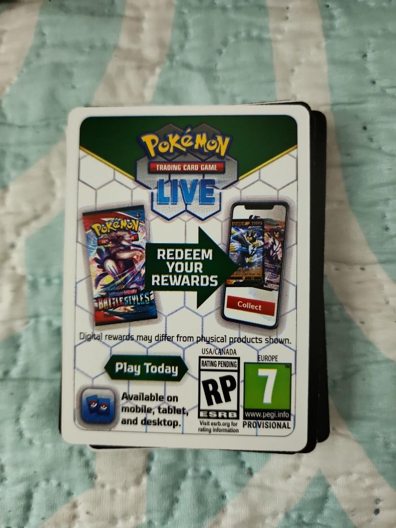 Pokemon TCG Code Cards: Sword and Shield - Brilliant Stars, Hobbies ...