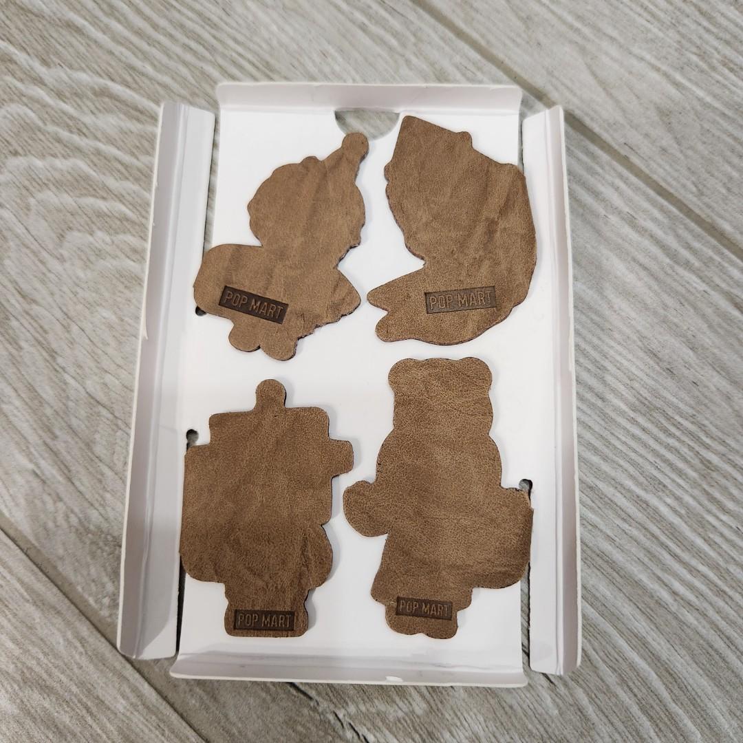 Popmart Little Mischief Hirono leather Magnet Bookmarks Box Set ...