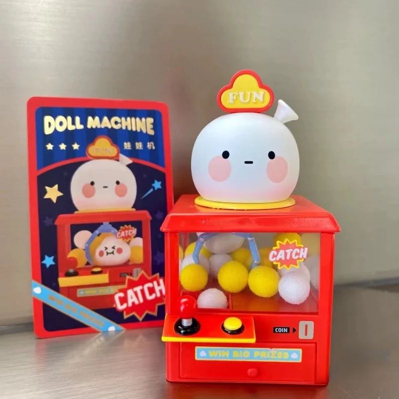 Popmart bobo&coco A little store super secret doll machine, Hobbies ...