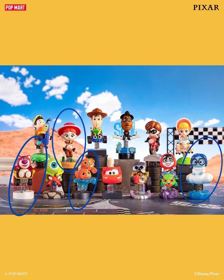 Popmart Shake Disney Pixar, Hobbies & Toys, Memorabilia & Collectibles ...