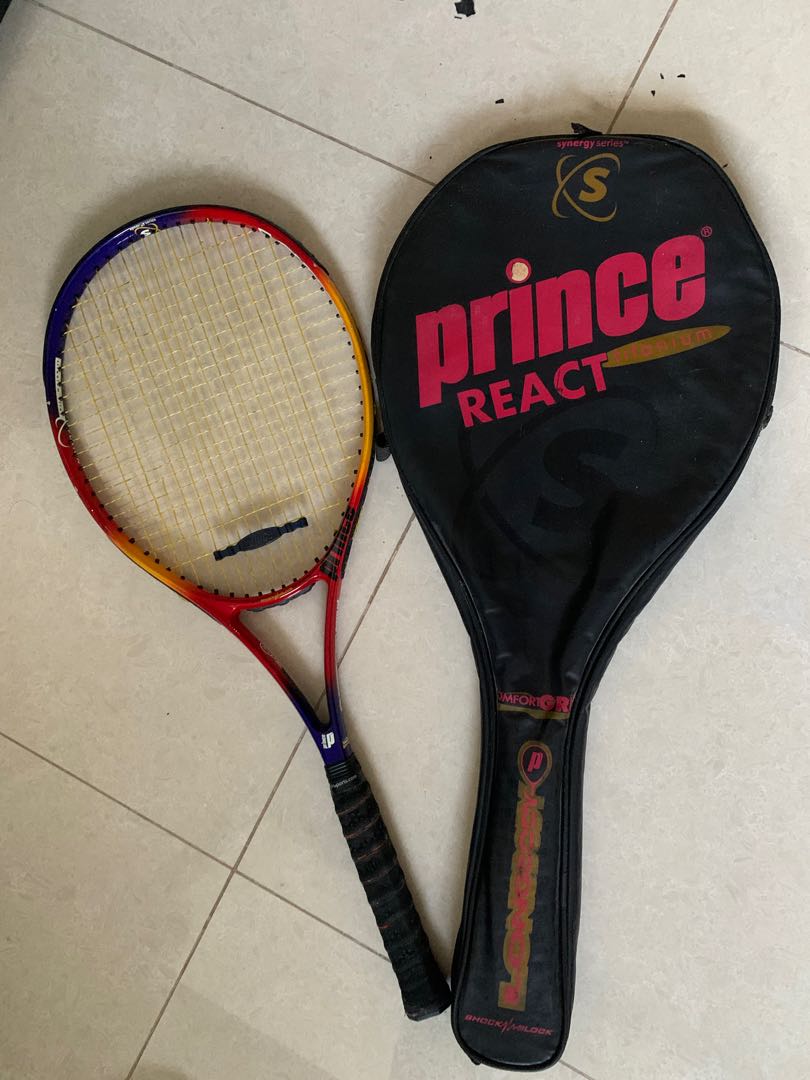 Prince tennis racket, Sports Equipment, Sports & Games, Racket & Ball ...