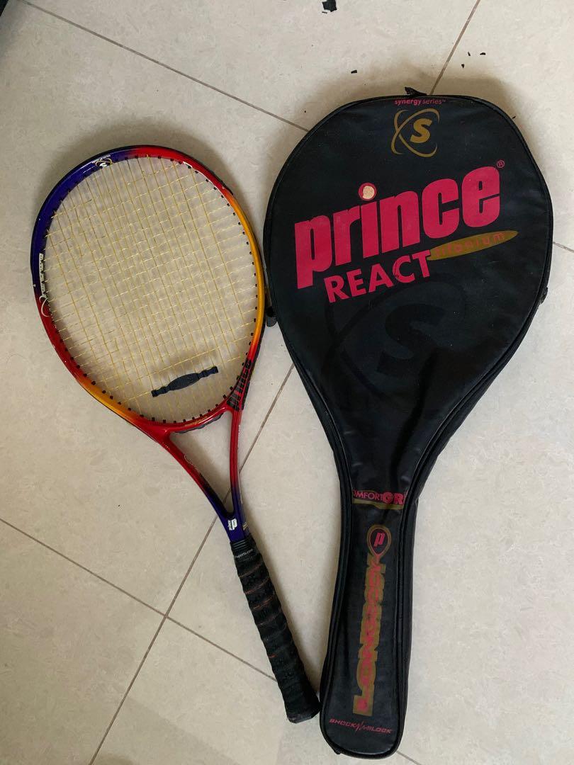 Prince tennis racket, Sports Equipment, Sports & Games, Racket & Ball ...