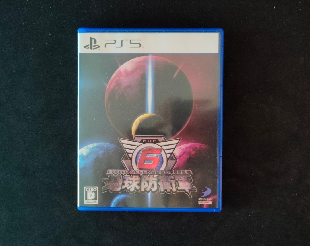 PS5 EDF6 Earth Defense Force 6. EDF 6, Video Gaming, Video Games ...