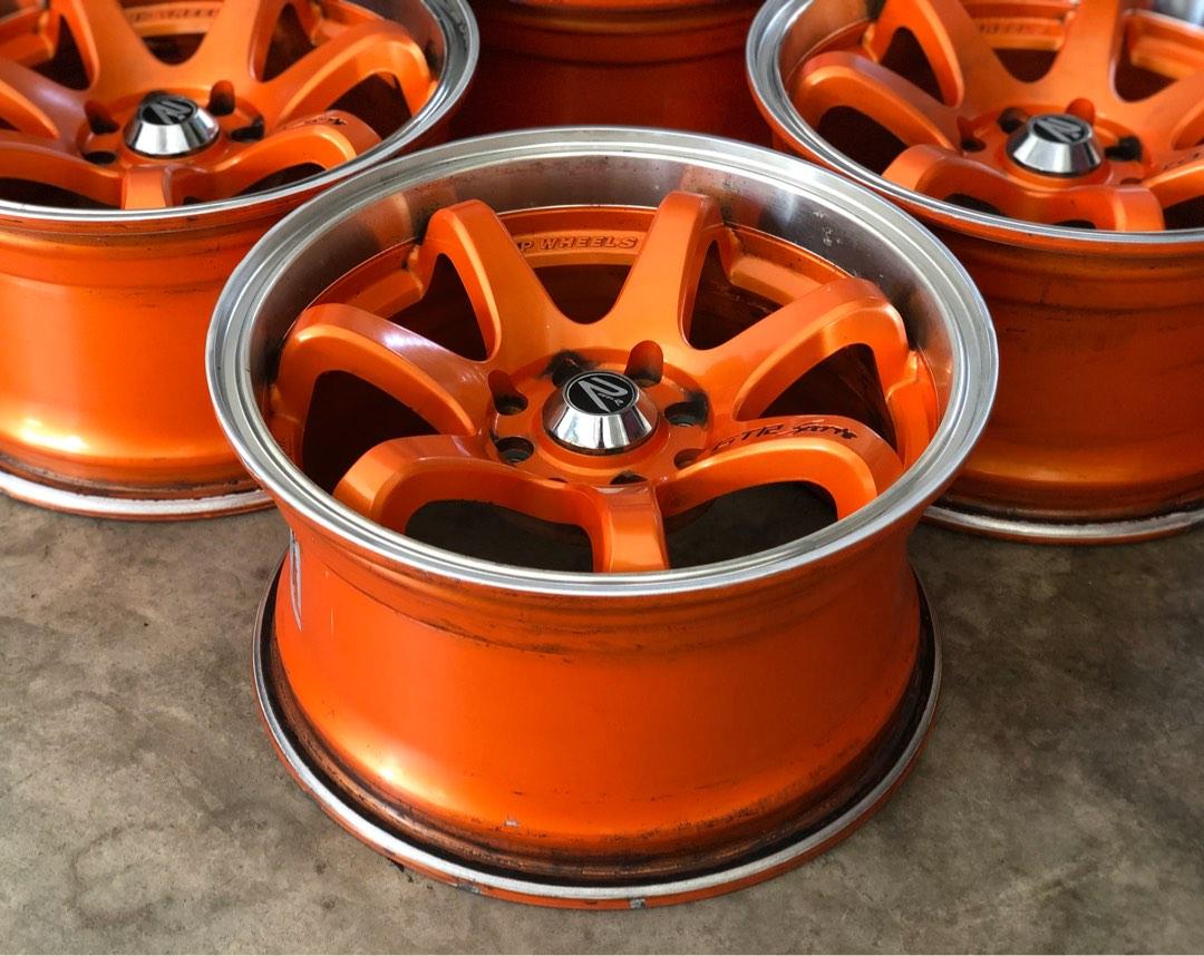 RAXER ROTA 15 rim myvi alza vios city jazz wira saga satria almera ...