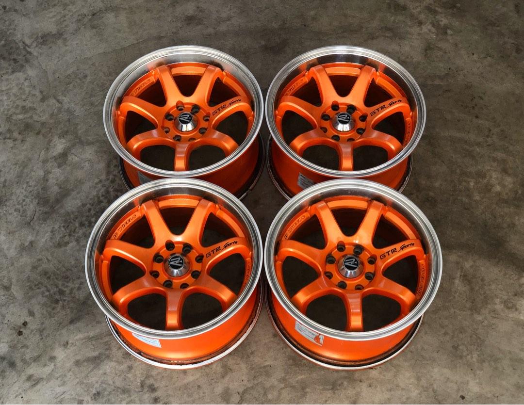 RAXER ROTA 15 rim myvi alza vios city jazz wira saga satria almera ...