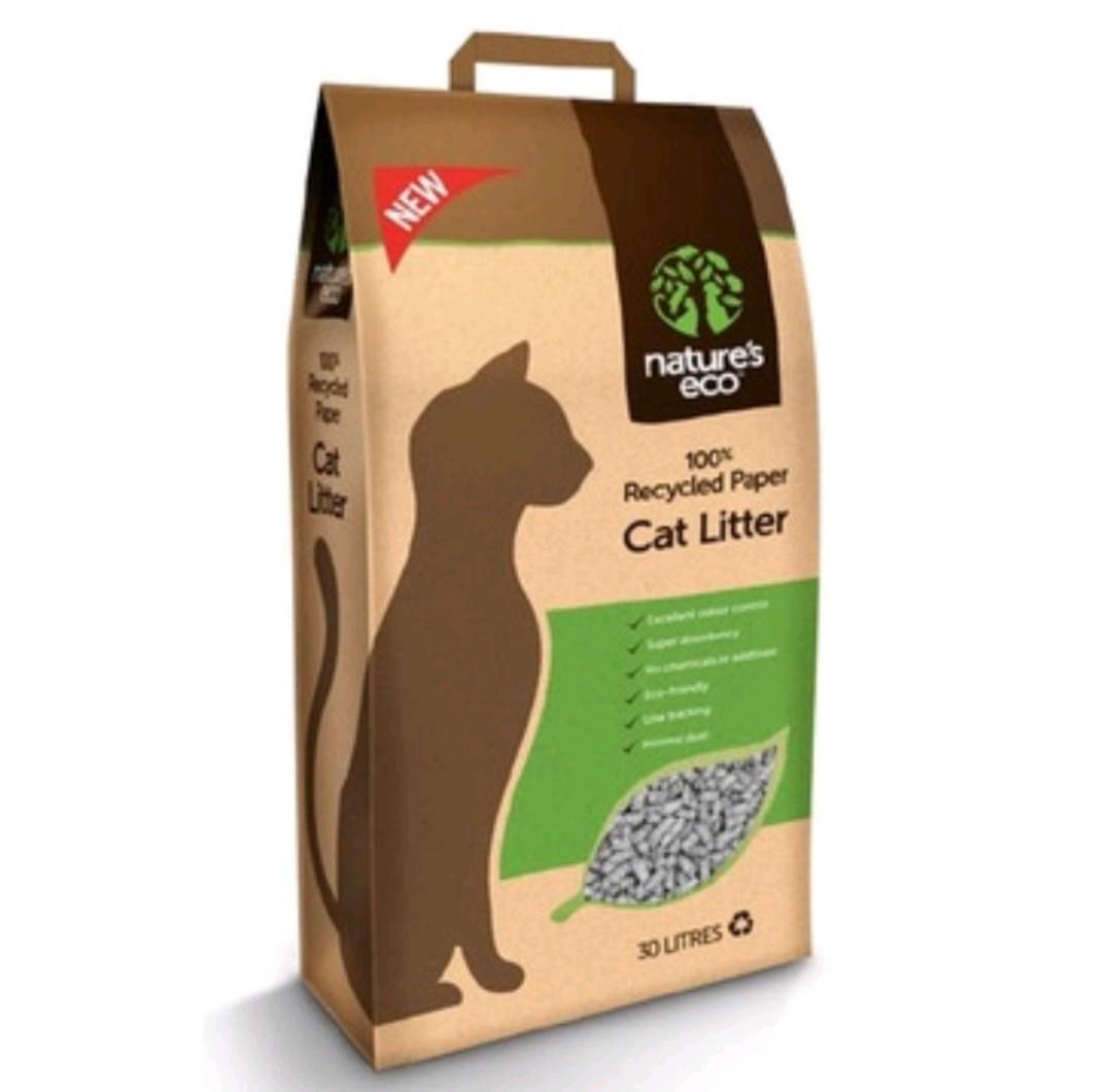 Recycled Paper Cat Litter, Pet Supplies, Homes & Other Pet Accessories ...