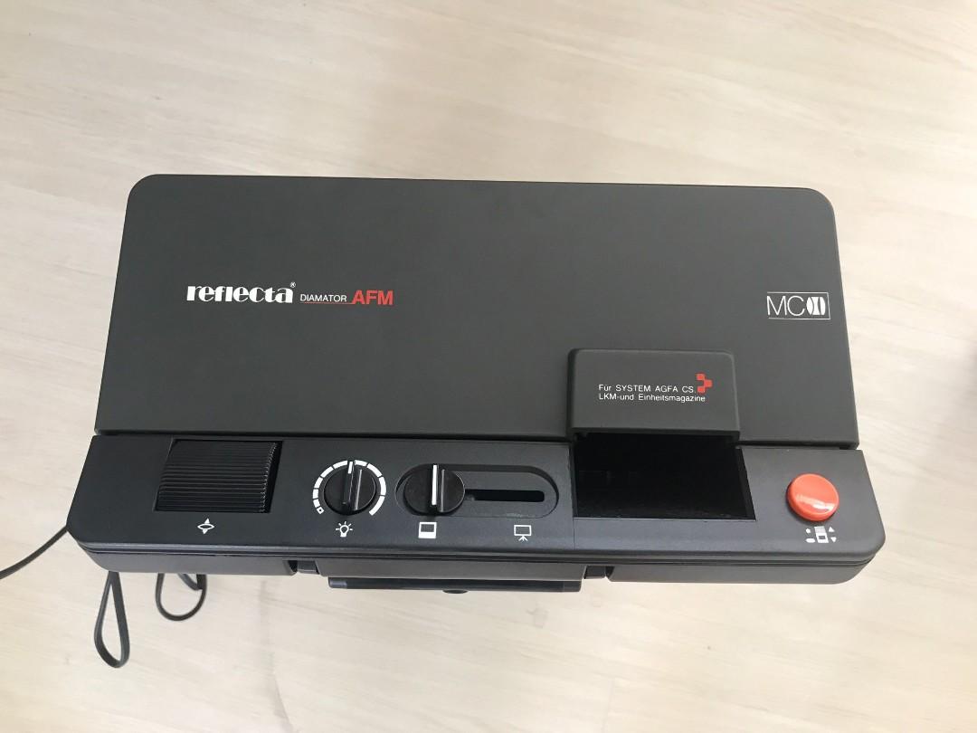 Reflecta Diamator AFM Slide Projector with portable white screen ...
