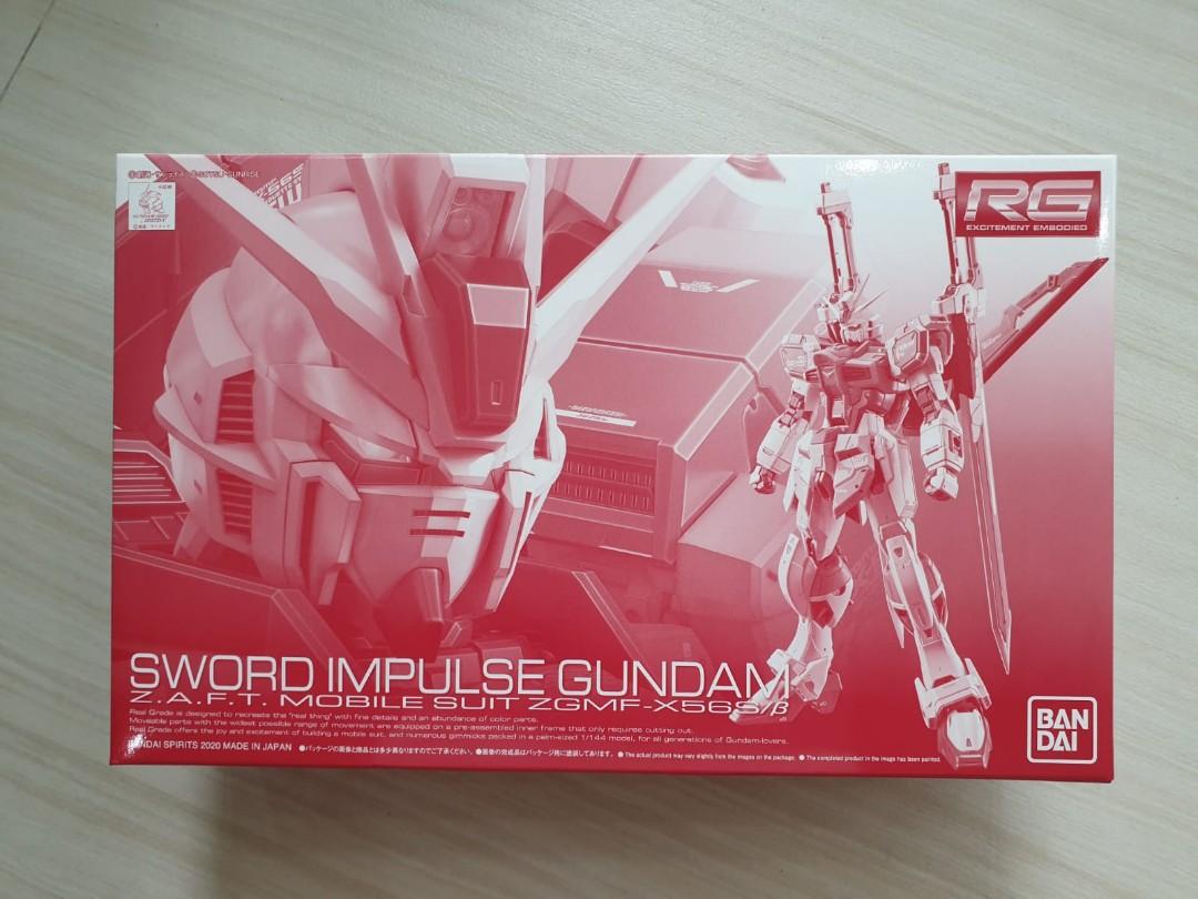RG 1/144 Sword Impulse Gundam Premium Bandai, Hobbies & Toys, Toys ...