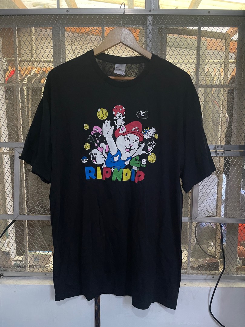 Ripndip supermario tee, Men's Fashion, Tops & Sets, Tshirts & Polo ...