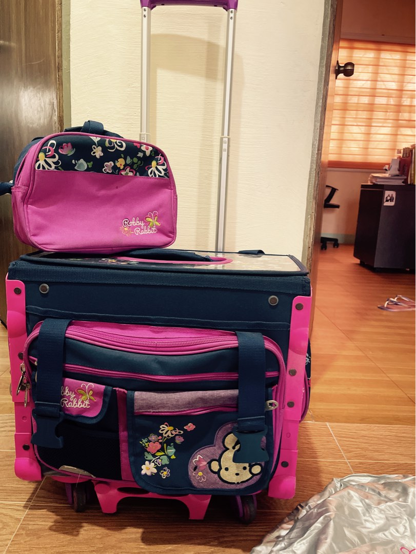 Authentic Robby Rabbit school bag, Hobbies & Toys, Stationary & Craft ...