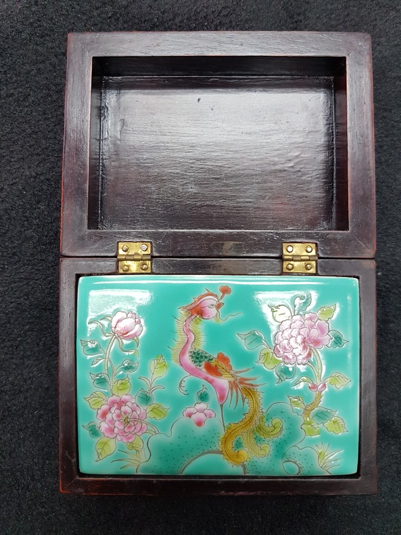 Rosewood Peranakan Jewelry Box, Women's Fashion, Jewelry & Organisers ...