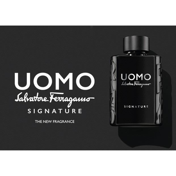Salvatore Ferragamo Uomo Signature EDP for Men (30ml/50ml/100ml) Eau de ...