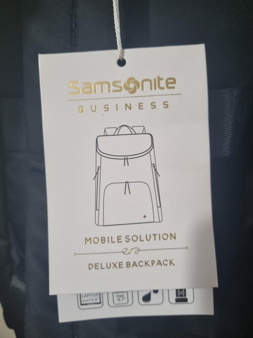 Brand new Samsonite mobile solution deluxe backpack, Women's Fashion ...