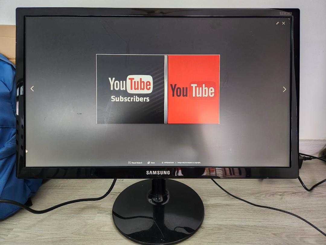 Samsung 23" LED monitor (S23C350H), Computers & Tech, Parts ...