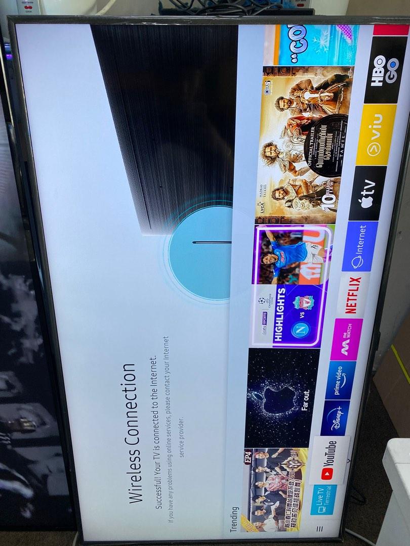 Samsung 55” 4K UHD Smart TV without Stand, TV & Home Appliances ...