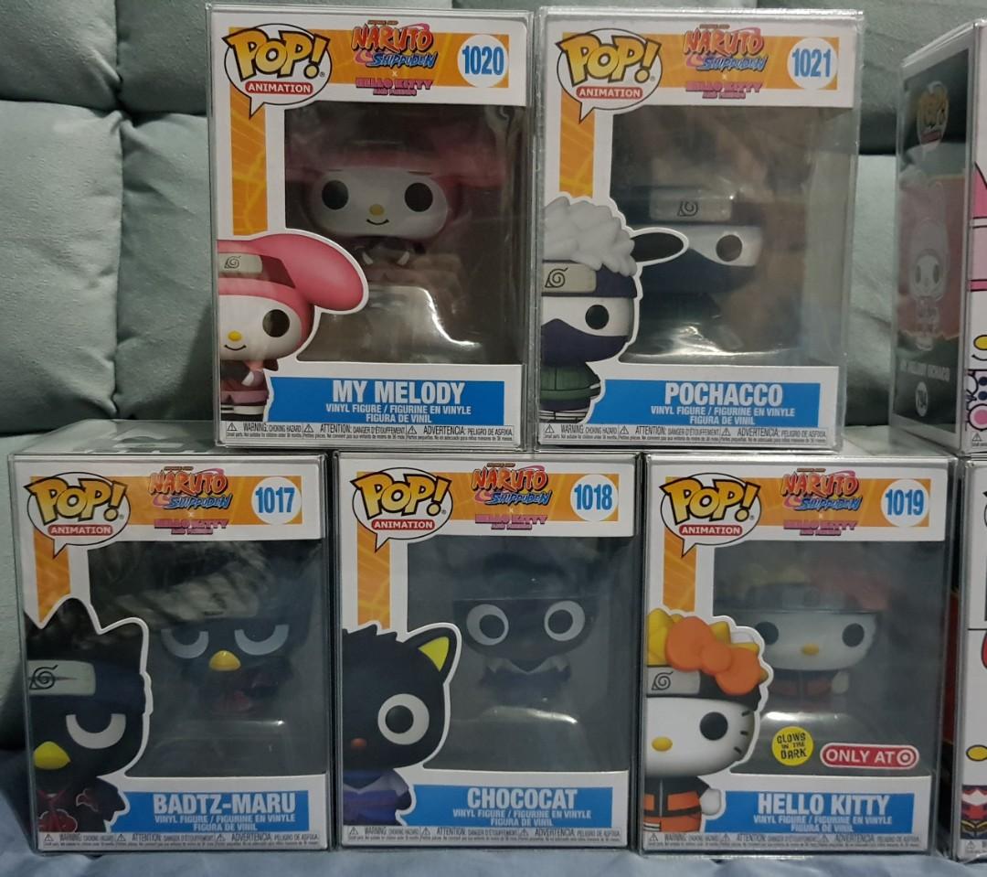 Sanrio Hello Kitty and friends SET (Naruto & My Hero Academia MHA ...