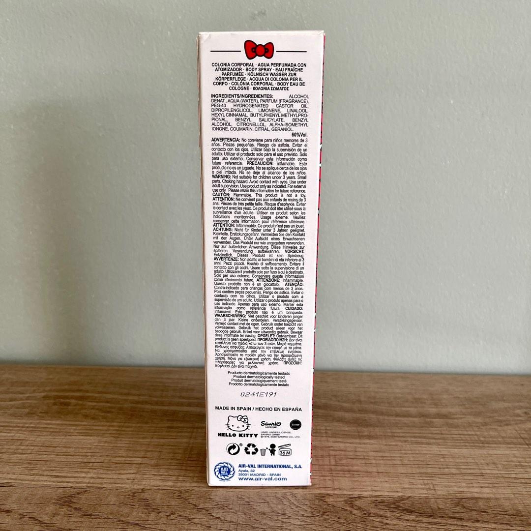 Sanrio Hello Kitty Body Spray 200mL, Beauty & Personal Care, Fragrance & Deodorants on Carousell