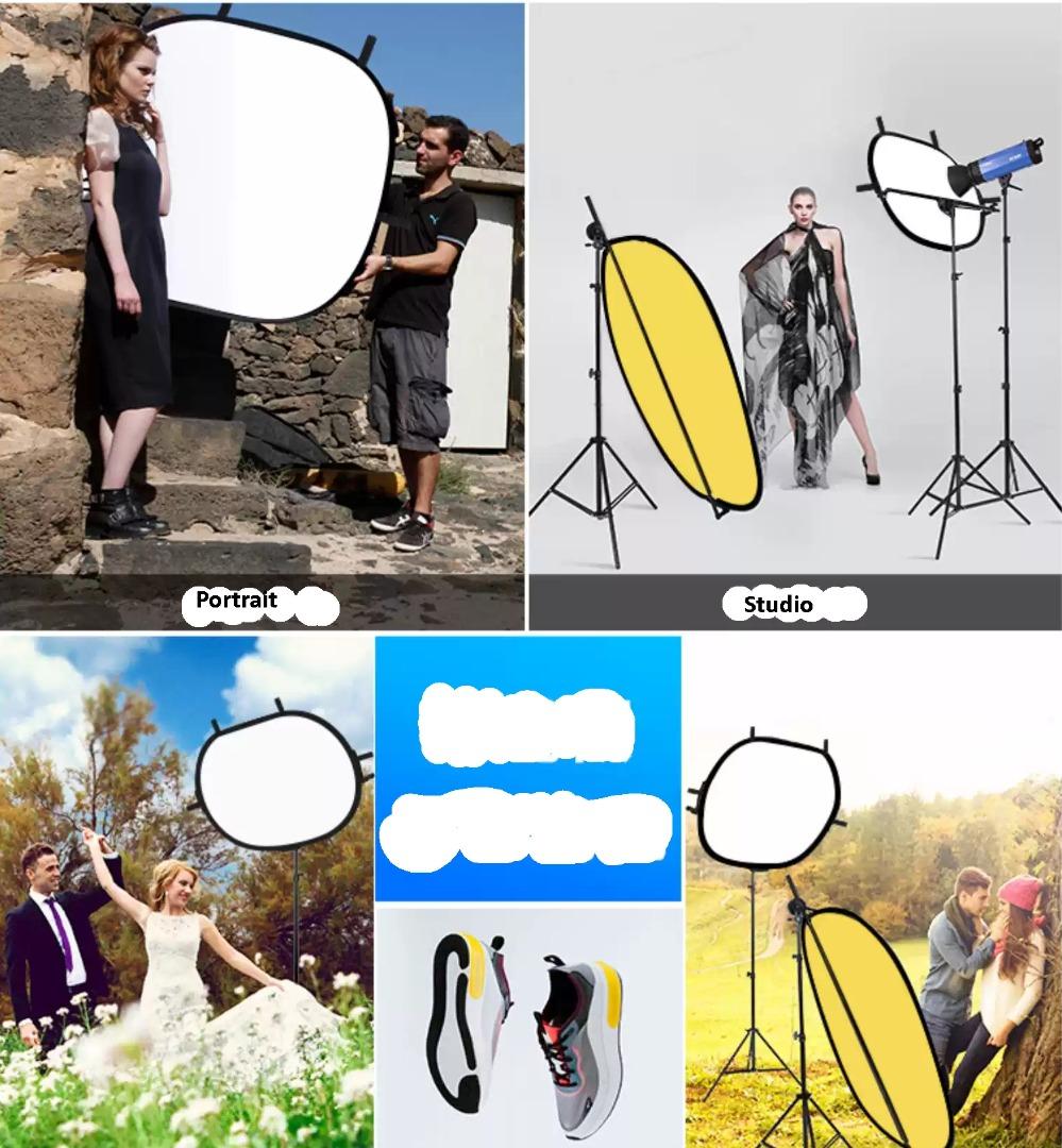 Selens Light Diffuser Photography Collapsible Sun Reflector Panel for ...