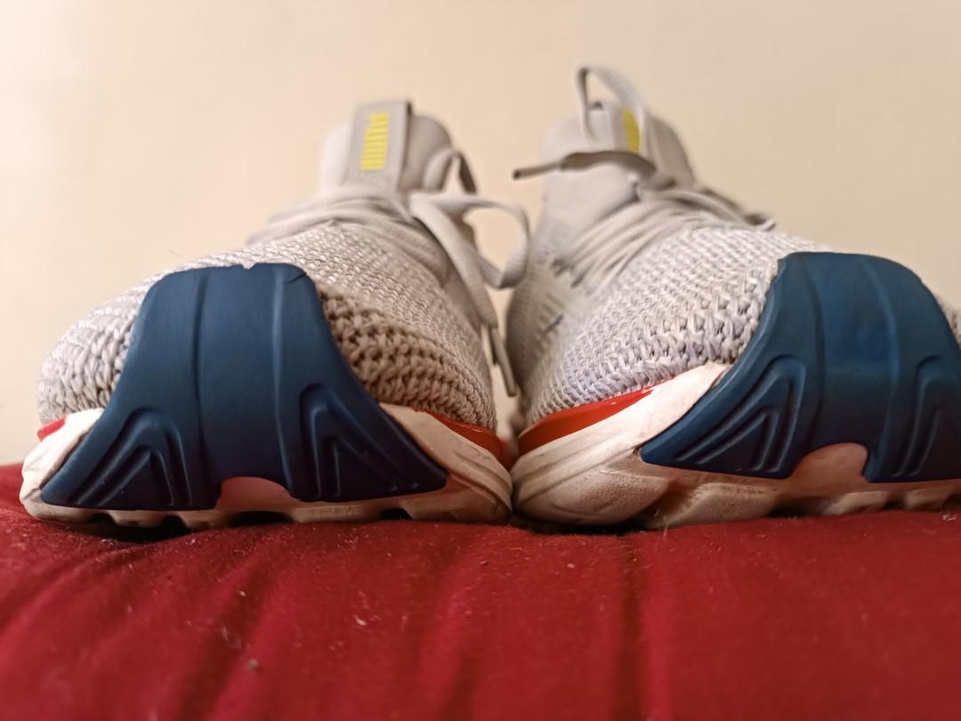 SEPATU PUMA ORIGINAL abu abu merah 41 / 26,5CM, Fesyen Pria, Sepatu ...