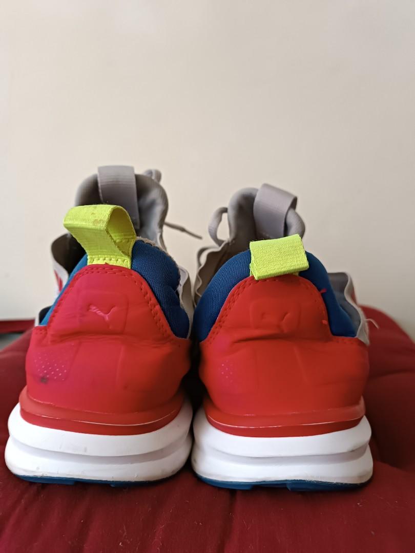 SEPATU PUMA ORIGINAL abu abu merah 41 / 26,5CM, Fesyen Pria, Sepatu ...