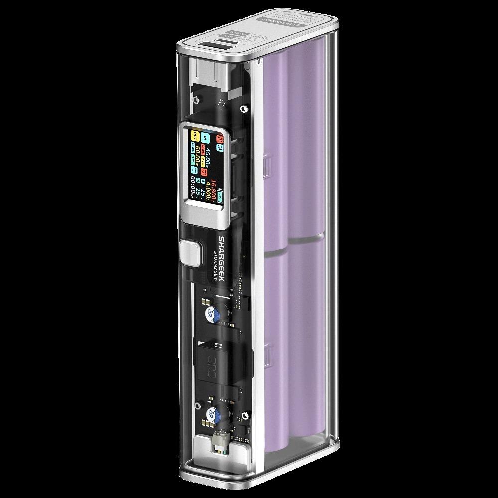 Shargeek Portable Charger, STORM2 Slim 130W 20000mAh 72Wh Laptop Power ...