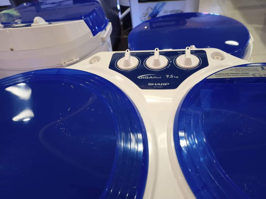 SHARP TWIN TUB WASHING MACHINE, TV & Home Appliances, Washing Machines ...