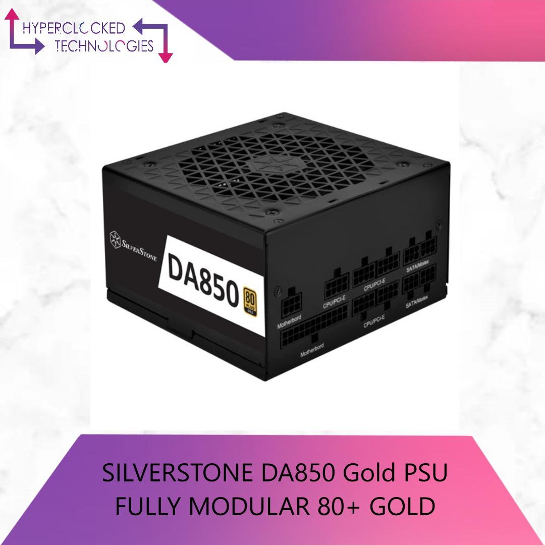 Silverstone DA850 Gold 80+ Gold Fully Modular 850W PSU, Computers & Tech, Parts & Accessories ...