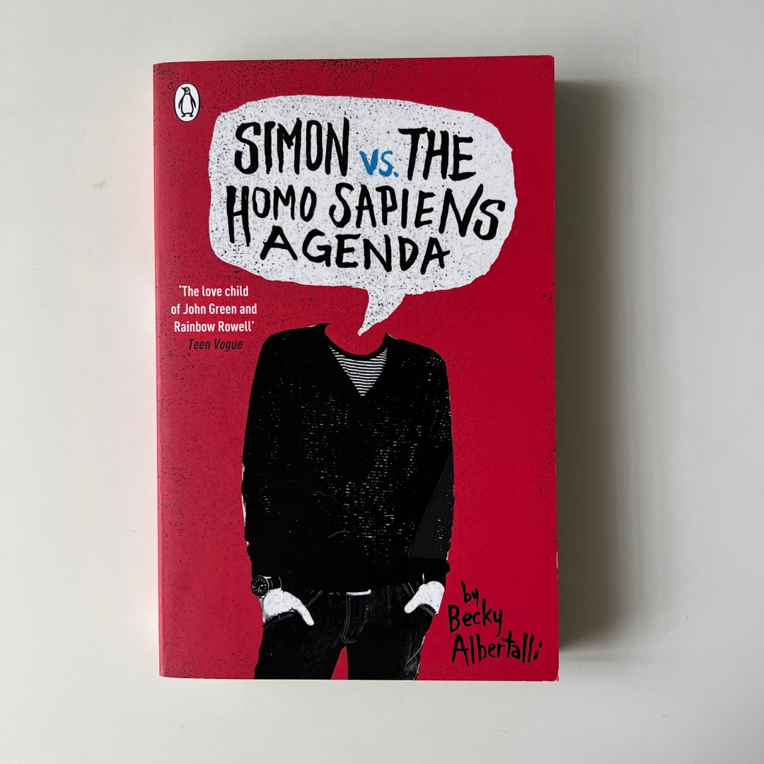 Simon vs. the Homo Sapiens Agenda by Becky Albertalli, Hobbies & Toys ...