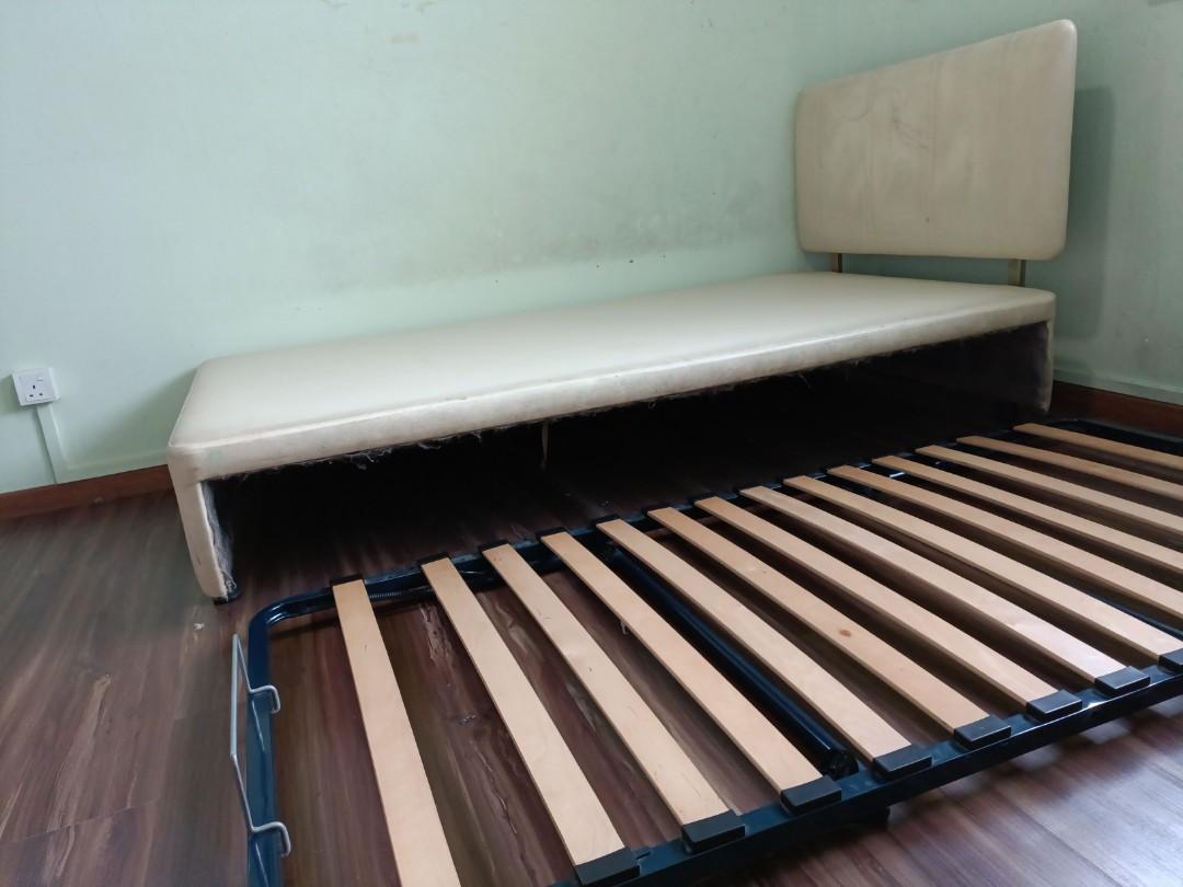 Slumberland 2-in-1 bed frame, Furniture & Home Living, Furniture, Bed ...